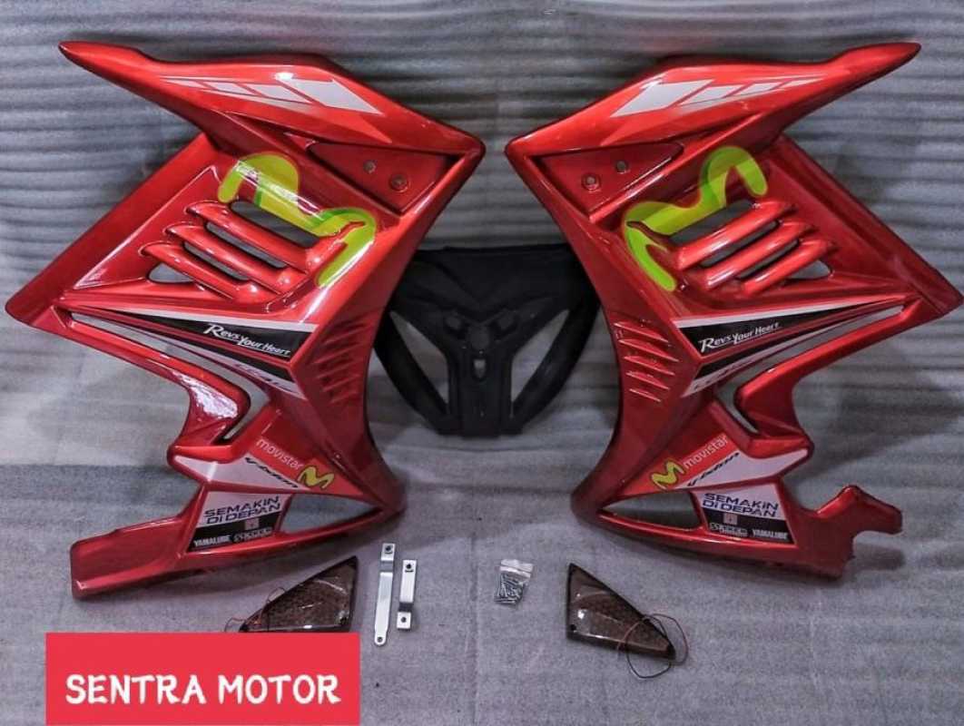 Jual Sayap Vixion New Nvl Nva Model Monster - Sayap Half Fairings New ...
