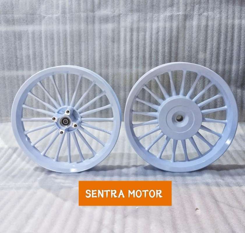 Jual Velg Racing MIO Palang 20 Warna Putih Velg AXIO Palang 20 MIO PNP ...