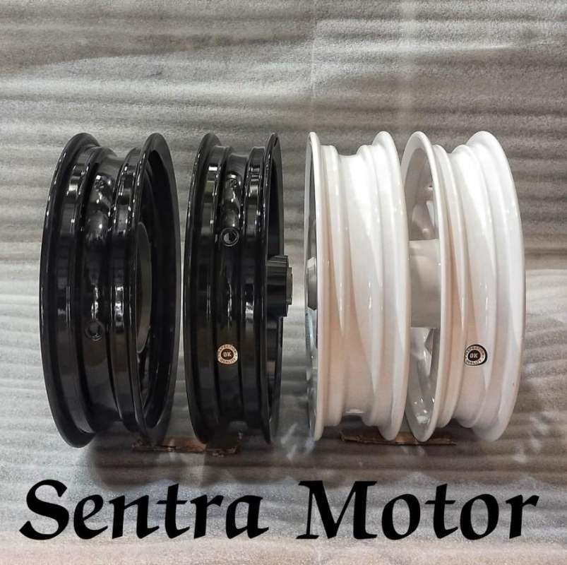 Jual Velg Racing Yamaha Fazzio Power Classic Ring 12 Hitam Dan Putih ...