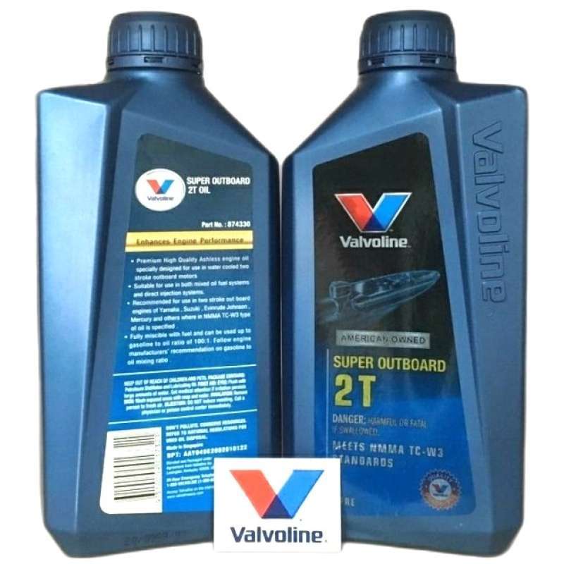 Promo Oli Valvoline Super Outboard 2T -1L Diskon 9% di Seller SAQUILA ...