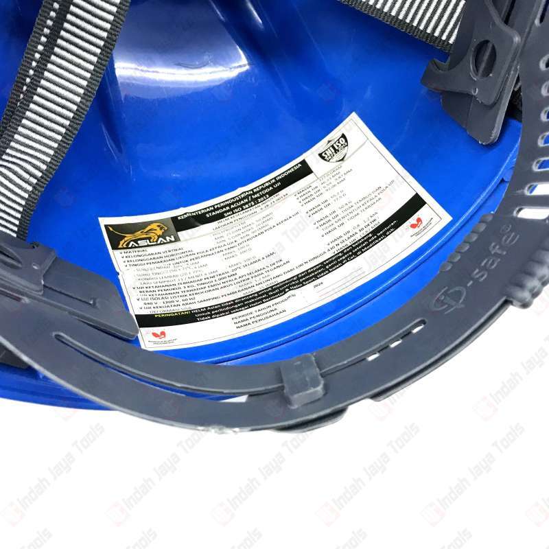 Jual ASLAN Helm Proyek SNI Model Kancing Topi Safety Helmet Kepala ...