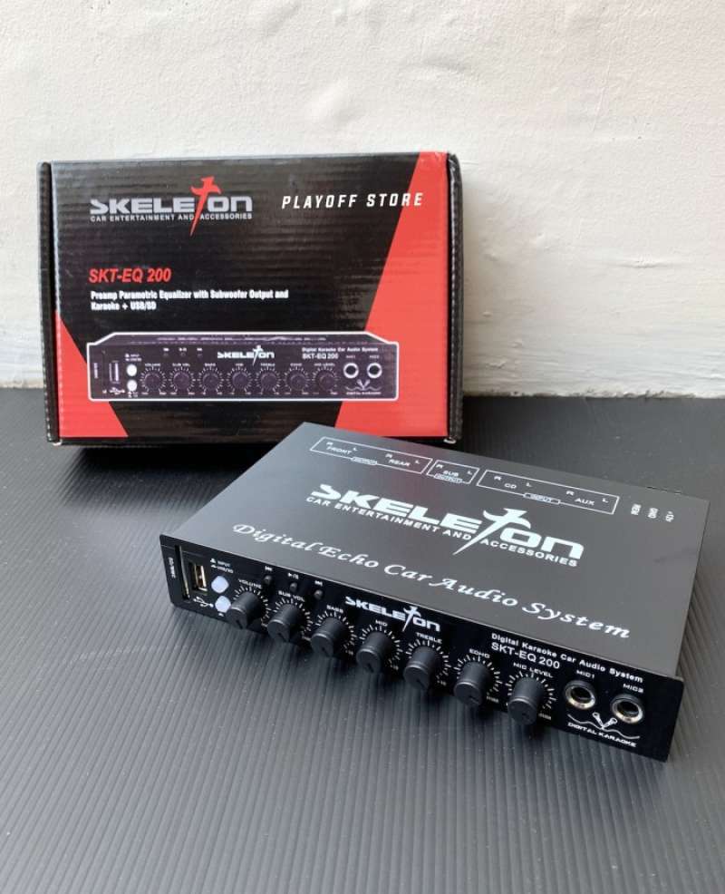 Promo Skeleton Parametric Equalizer Karaoke, Usb & Sd Port Eq200 ...