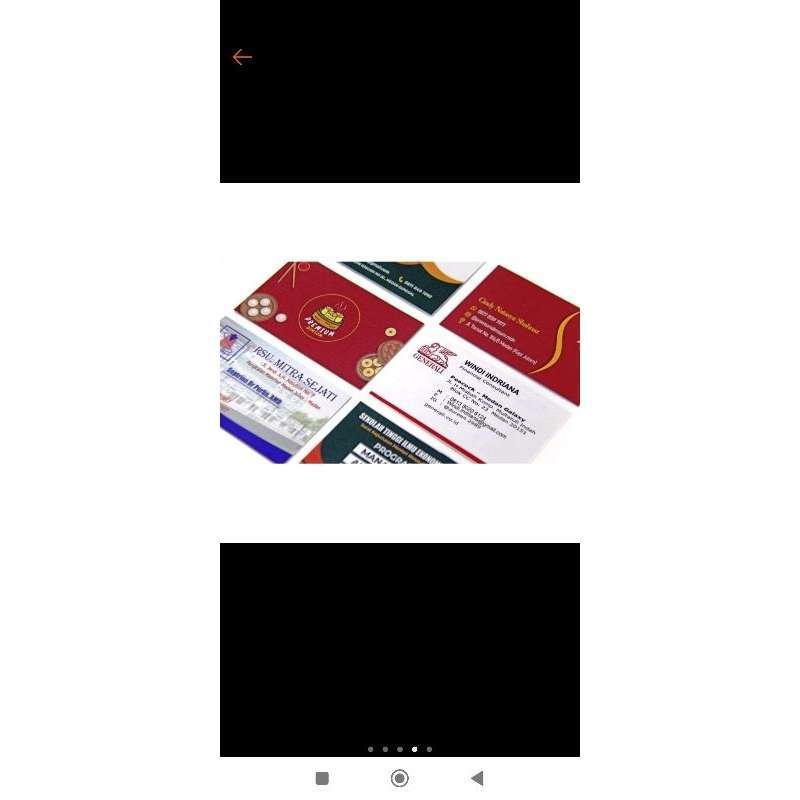 Jual Cetak Print Kartu Nama Satuan , Kartu Caleg,business Card, Id Card, Kartu Member Custom - 1 ...