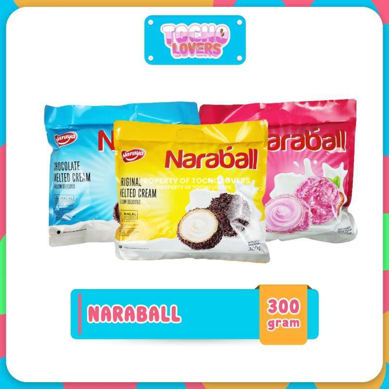 Promo Naraya Naraball wafer ball Original 300gr - STROBERI Diskon 20% ...