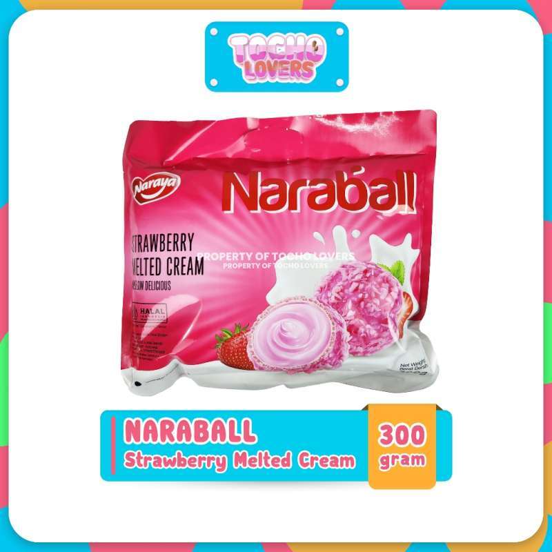 Promo Naraya Naraball wafer ball Original 300gr - STROBERI Diskon 20% ...