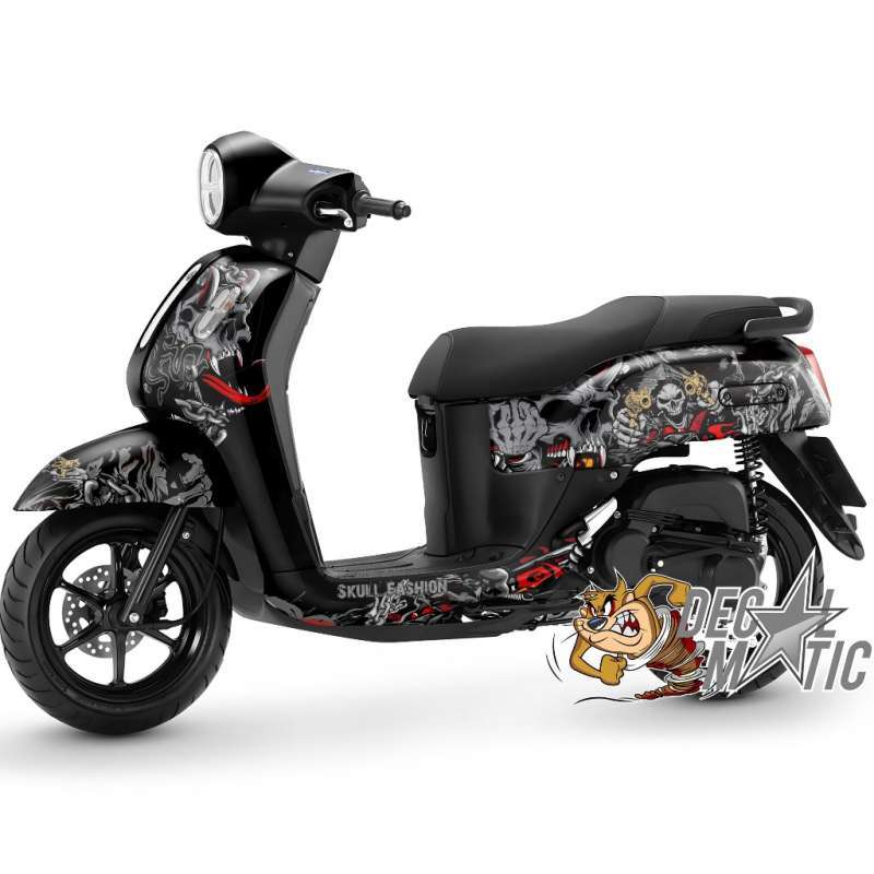 Jual Decal Fazzio Full Body - Stiker Motor FAzio Full body Striping ...
