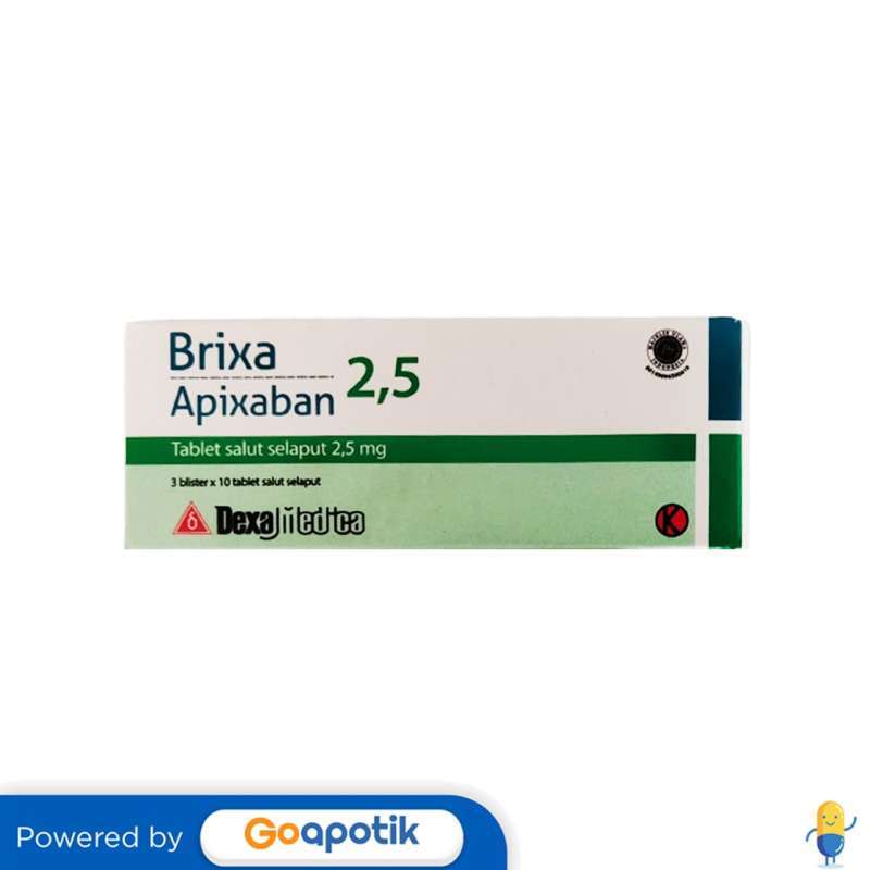 Jual Brixa 2.5 Mg Box 30 Tablet Di Seller Apotek Diamond Taman Sari ...