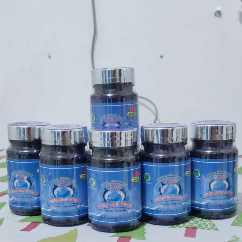 Promo pdo pure deep ocean kapsul minyak ikan kemasan Diskon 33% di ...