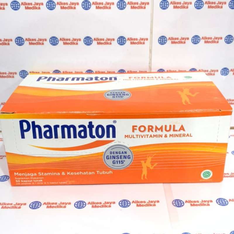Promo Pharmaton Formula Box Isi 10 Strip @5 Tablet - Multivitamin ...
