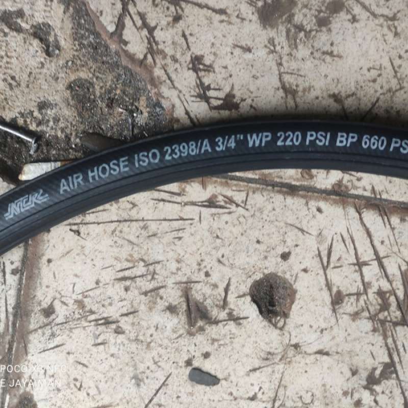 Promo NCR 3/4 AIR & WATER HOSE 19MM SELANG KARET HITAM ANGIN AIR ...