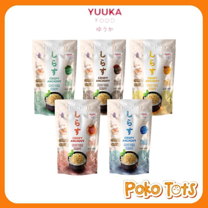 Jual Yuuka Crispy Anchovy 30gr Ikan Teri Krispi Makanan Pendamping ...