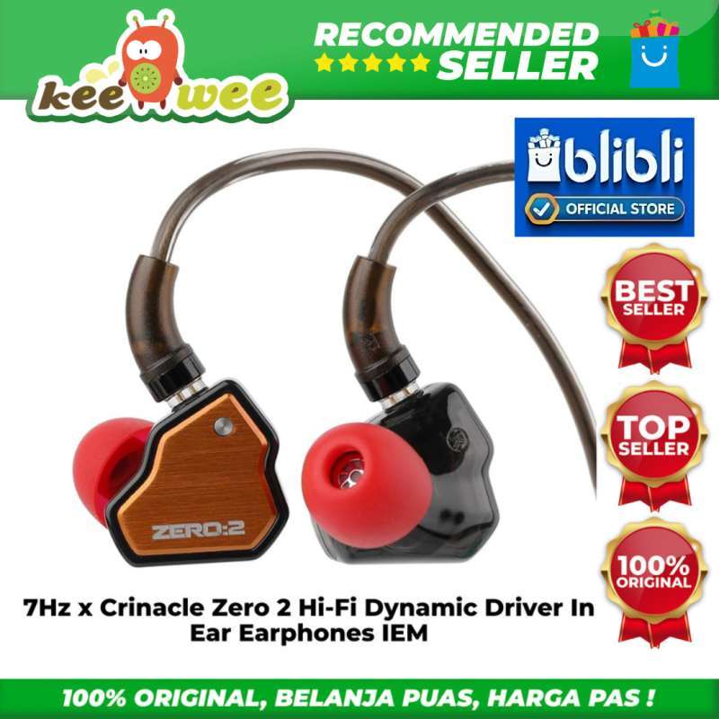Jual Earphone 7hz X Crinacle Zero 2 Hi-fi Dynamic Driver Di Seller ...