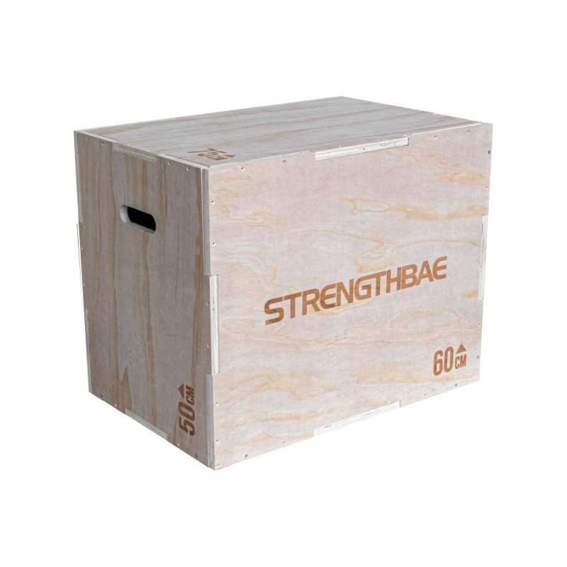 Jual 3 In 1 Plyo Box Strengthbae Crossfit Wooden And Soft Plyometric ...
