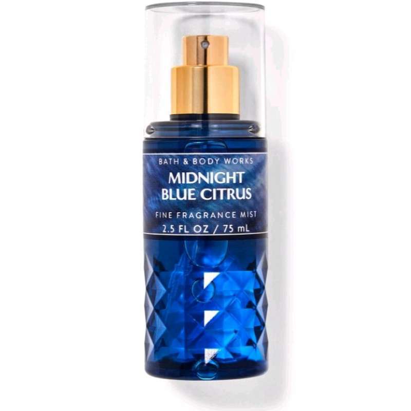 Promo Bath & Body Works Bbw Midnight Blue Citrus Fine Fragrance Mist 75 ...