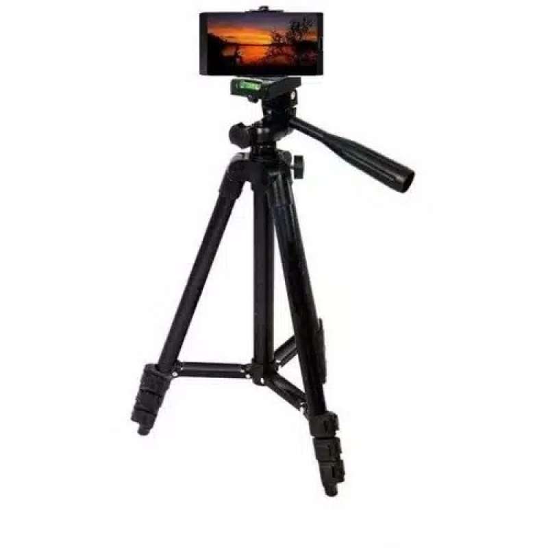 Promo [paket Black] Youtuber / Vloger (tripod Black + Mic Clip On ...