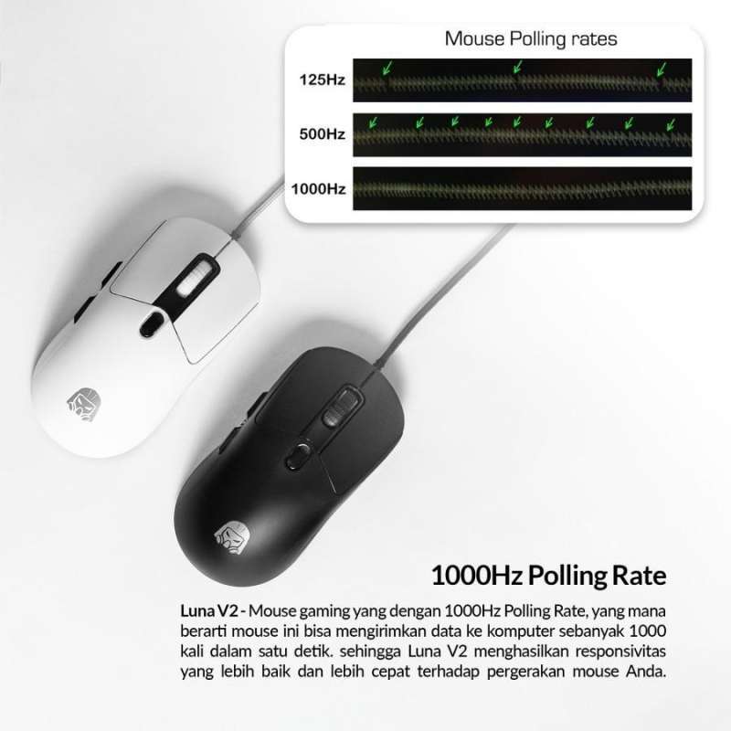 Promo Mouse Gaming Digital Alliance Luna V2 Rgb Macro Ultralight ...