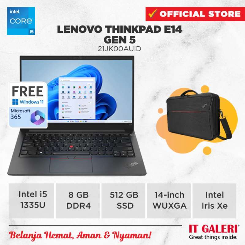Jual Lenovo Thinkpad E14 Gen 1 Original Murah - Harga Diskon Juni 2024 ...