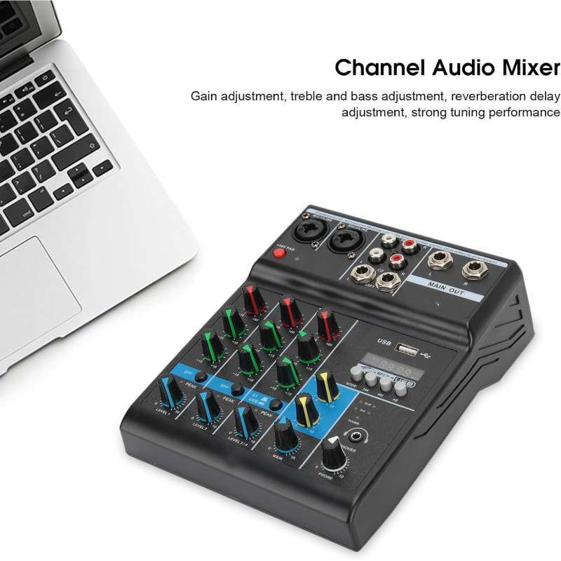 Jual Leedoar Mixer Audio Professional Monitor Paths Usb 4 Channel Di Seller Kancilnet - Kedoya ...