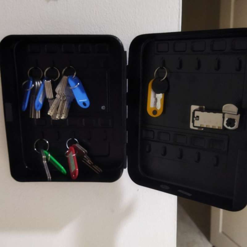 Promo Keybox Kotak Kunci Besi Dinding Key Box Cabinet Kotak Dinding ...