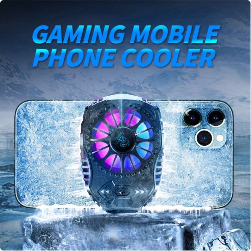 Jual Coolcold Smartphone Cooling Fan Kipas Pendingin Hp Gaming Rgb Di ...
