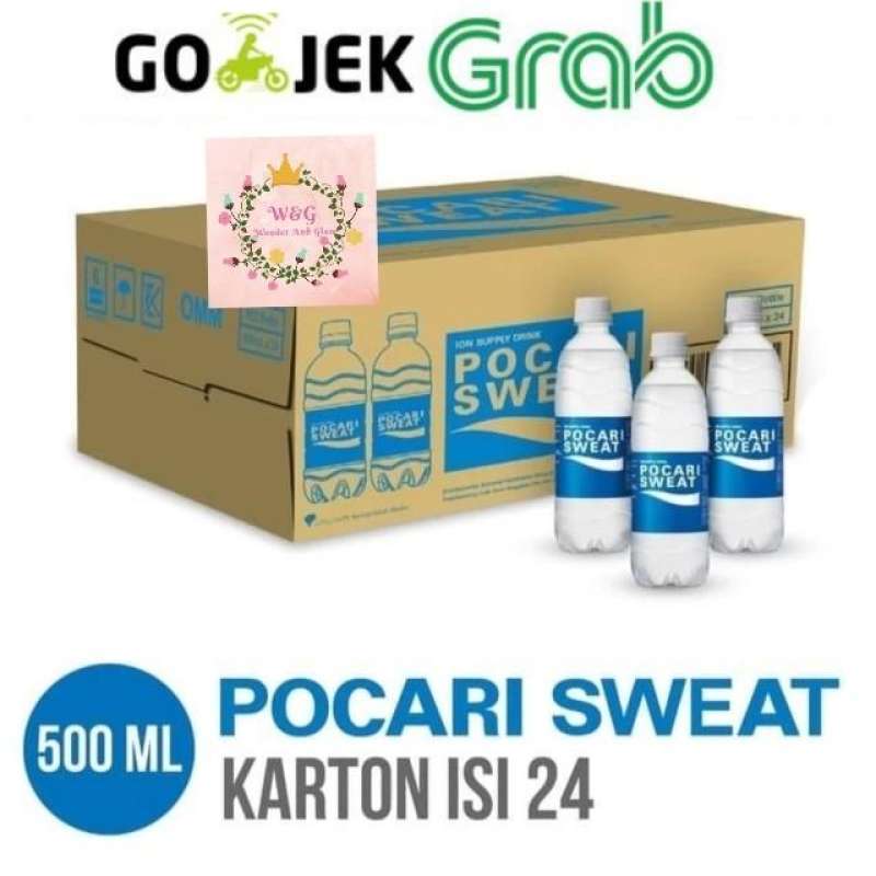 Jual Pocari Sweat 500ml 1 Dus Isi 24 Btl / Pocari Sweat Pet 500ml Di Seller Wonder And Glam ...