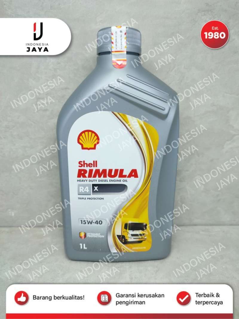 Promo Oli Shell Rimula R4x Sae 15w-40 Original Diskon 9% Di Seller ...
