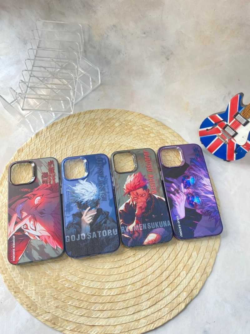 Promo Jujutsu Kaisen Gojo Satoru Ryumen Sukuna Case iPhone 15 Pro ...