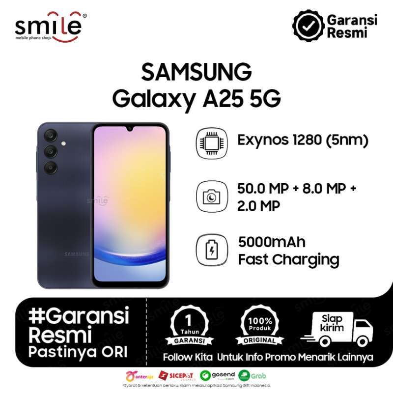Jual Samsung Galaxy A25 5g - A256- 8/256gb - Garansi Resmi Sein - Blue ...