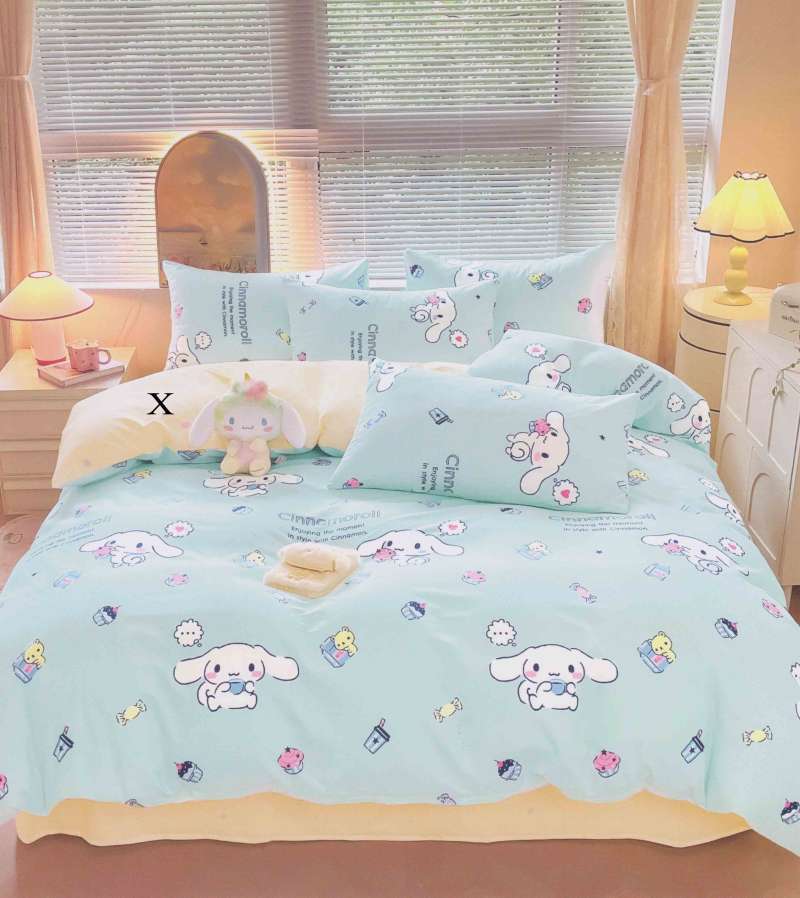 Jual Bedcover Set Satin Kuromi Dot / Cinnamoroll Flavor / Cinnamoroll ...