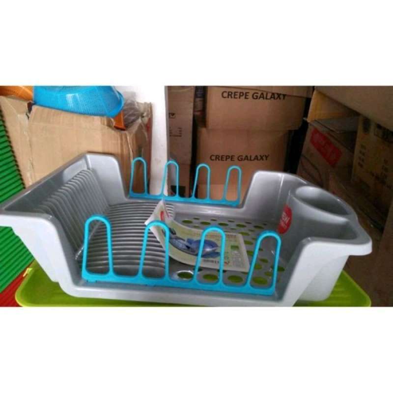 Jual Maspion Rak Pengering Piring Plastik Steady Dish Drainer Ukuran ...