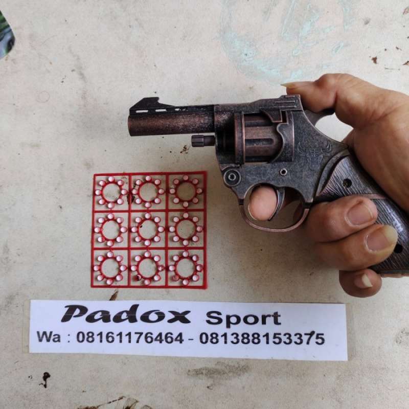 Promo Mainan Pistol Dompis Jadul Peluru Petasan Full Metal Cap Gun Toys ...