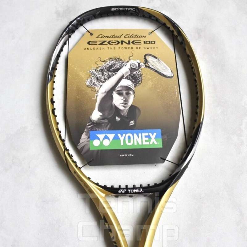 Jual Raket Tenis Yonex Ezone 100 Gold Limited Edition/tennis Racket Yonex Di Seller Tennis Champ ...