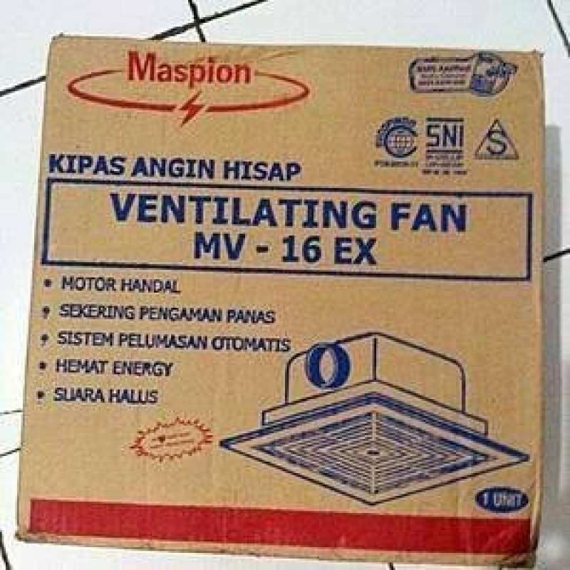 Promo Maspion Mv 16 Ex Exhaust Fan/hexos Fan Plafon Ukuran 6 Inch Osfa Diskon 28% Di Seller Arie ...