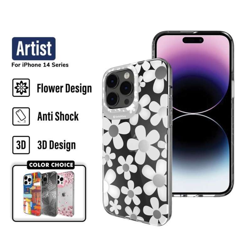 Promo Case iPhone 14 Pro Max Plus Switcheasy Artist 3d Inmold Motif ...