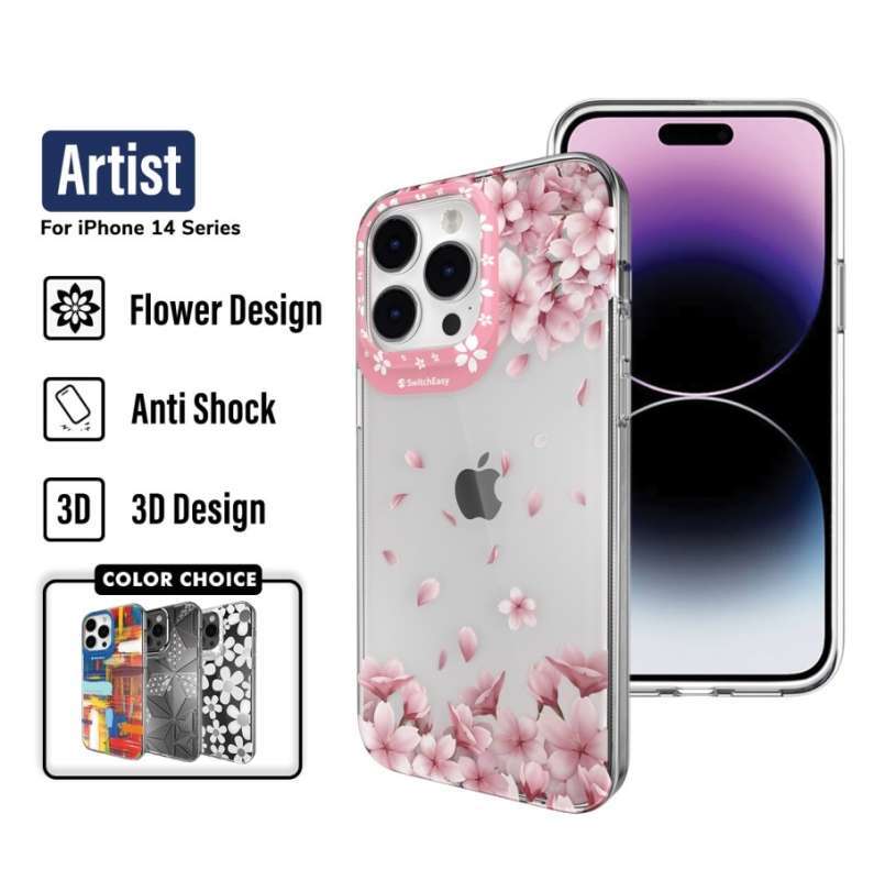 Promo Case iPhone 14 Pro Max Plus Switcheasy Artist 3d Inmold Motif ...