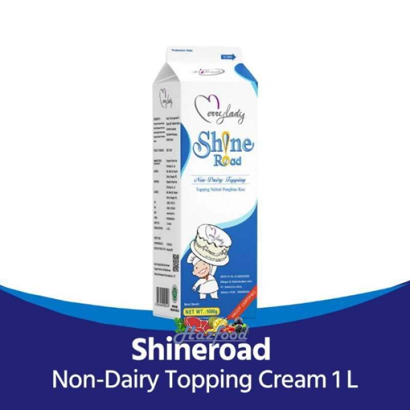 Jual Shine Road Non Dairy Whipping Cream|topping Nabati Halal 1l Di ...