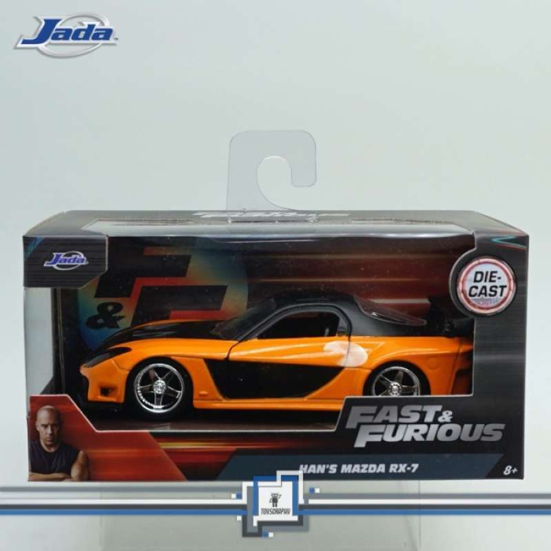 Jual Jada Fast And Furious 1:32 Han's Mazda Rx7 Rx-7 Rx 7 Diecast 1/32 ...