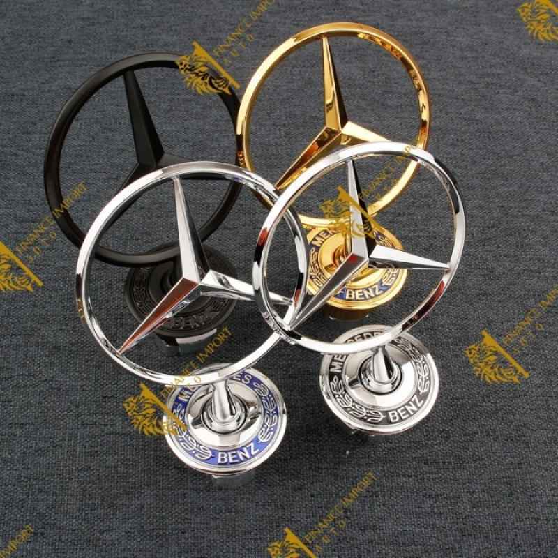 Promo Sale Hood Logo Mercedes Benz Badge Emblem Depan Kap Mesin Mercy A ...