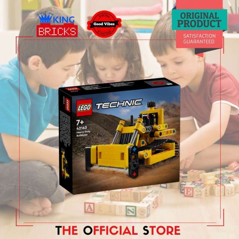 Jual Lego Original Technic 42163 Heavy-duty Bulldozer - Mainan Anak ...