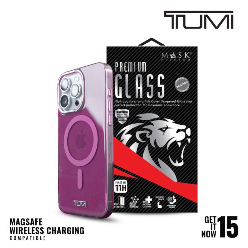 Jual Case iPhone 15 Pro / Pro Max Tumi MagSafe Transparent Series - A.gores Clr 15 Pro Max Di ...
