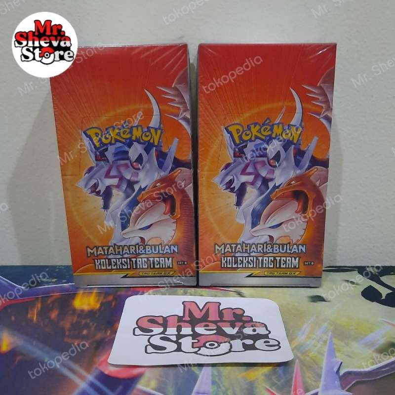 Promo Pokemon Indonesia - Booster Box Set 5b Koleksi Tag Team (get ...