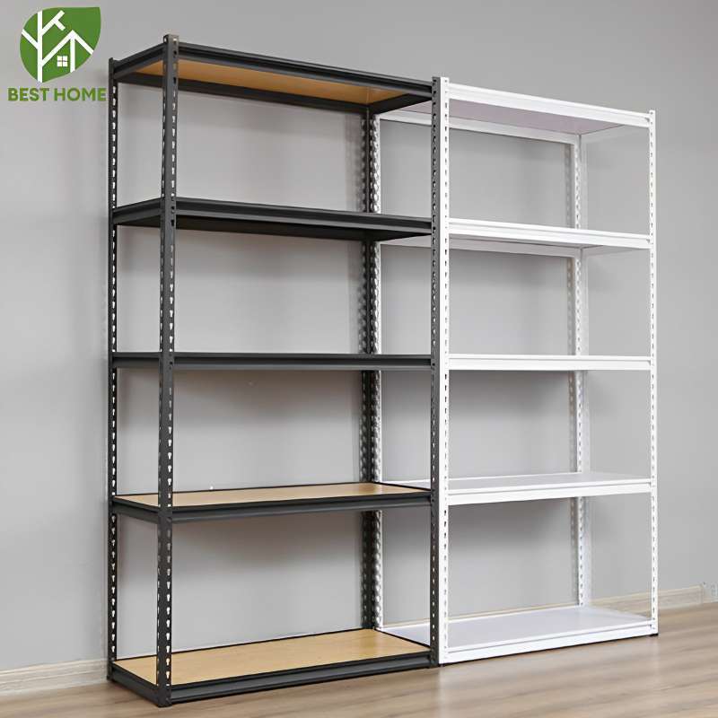 Promo Rak Besi 5 Susun Rak Besi Siku Ra - 5l—40*60*180—hitam Diskon 55% ...