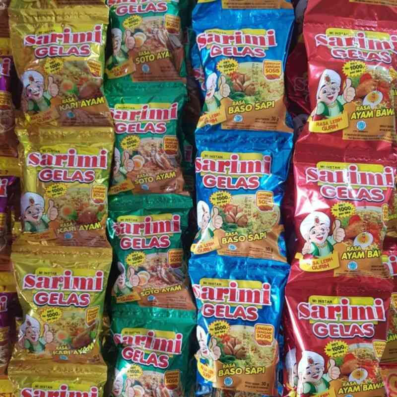 Jual Sarimi Gelas Mie Instan All Varian 30gr Di Seller Pasar Express ...