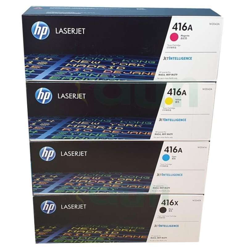 Jual Hp 416a Yellow Original Laserjet Toner Cartridge [~2,100 Pages] Di Seller Ls Berkah ...
