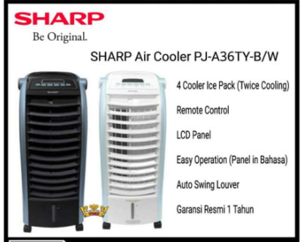 Promo Air Cooler Sharp Pj-a36ty Diskon 33% Di Seller Farwa Store - Tugu ...