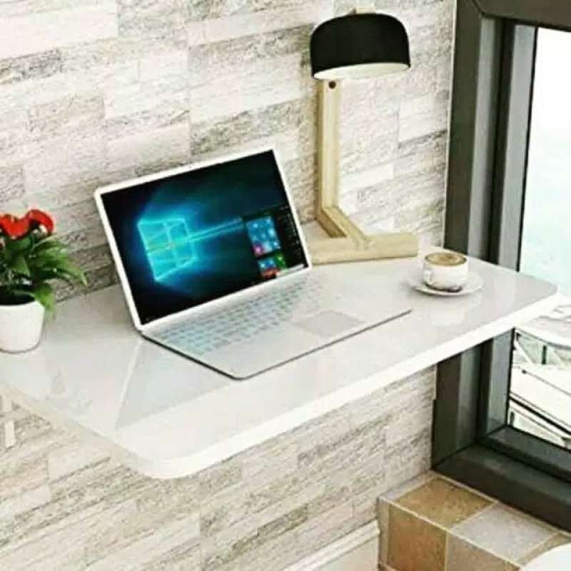 Promo Meja Lipat Dinding Foldable Table Rak Ambalan Brecket Besi 60 X ...