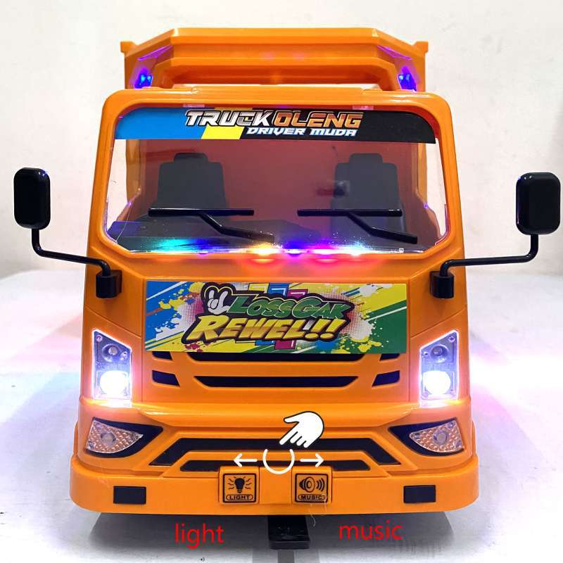 Jual Mainan Mobilan Truck Oleng Bassuri Telolet Truk Modifikasi ...