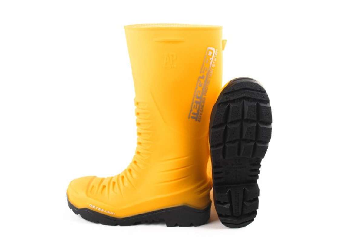 Jual Sepatu Boot Tinggi Ap Boots Metaguard Safety Kuning Proyek ...