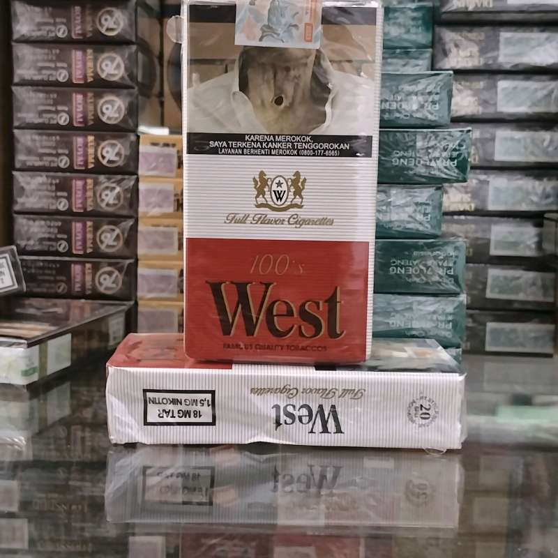 Promo Rokok West Full Flavour Cigarettes 20 Btg Diskon 25% Di Seller ...