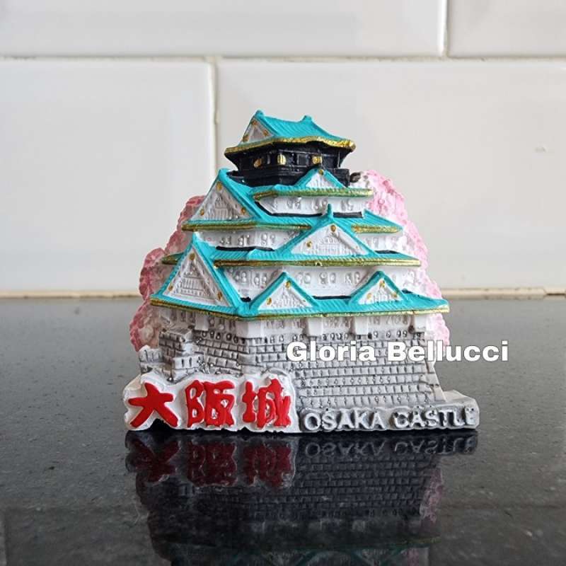 Promo Souvenir Osaka Castle Japan Magnet Kulkas Jepang Kyoto Lampion ...